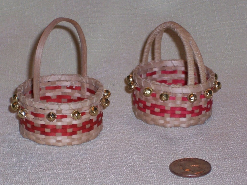 Christmas Basket and Woven Ornaments ⋆ PrairieWood Basketry