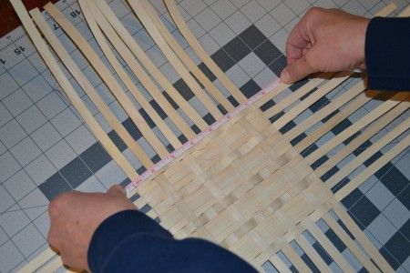 How to Square the Base of a Basket ⋆ PrairieWood Basketry