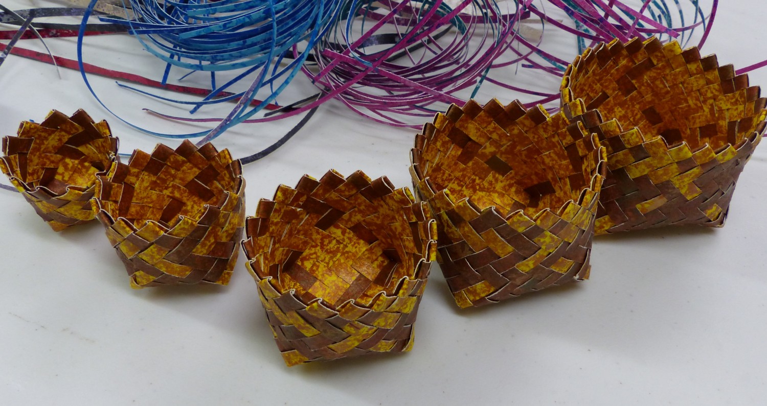 Paper Nesting Baskets ⋆ PrairieWood Basketry