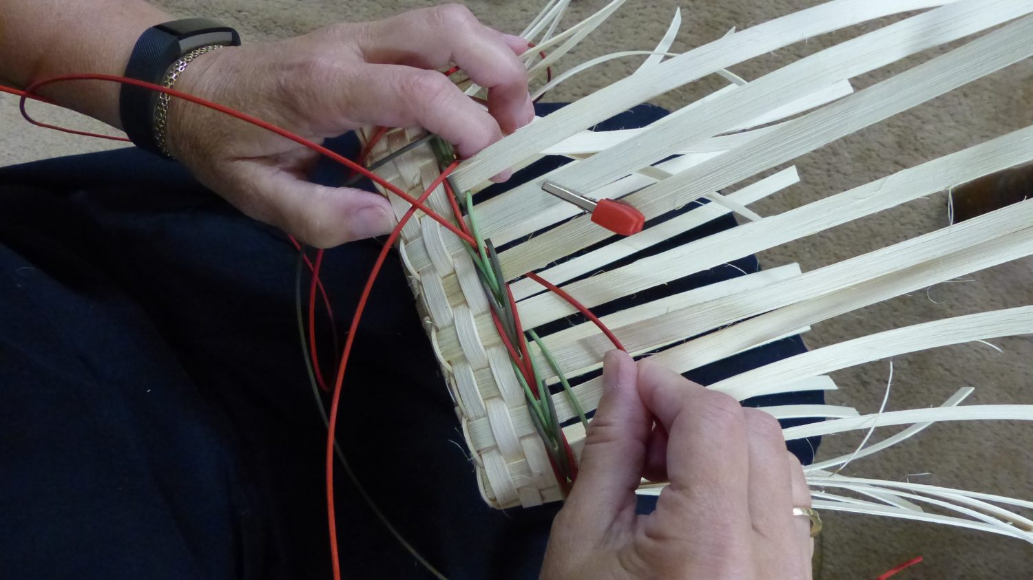 Three Rod Arrow Tutorial ⋆ PrairieWood Basketry